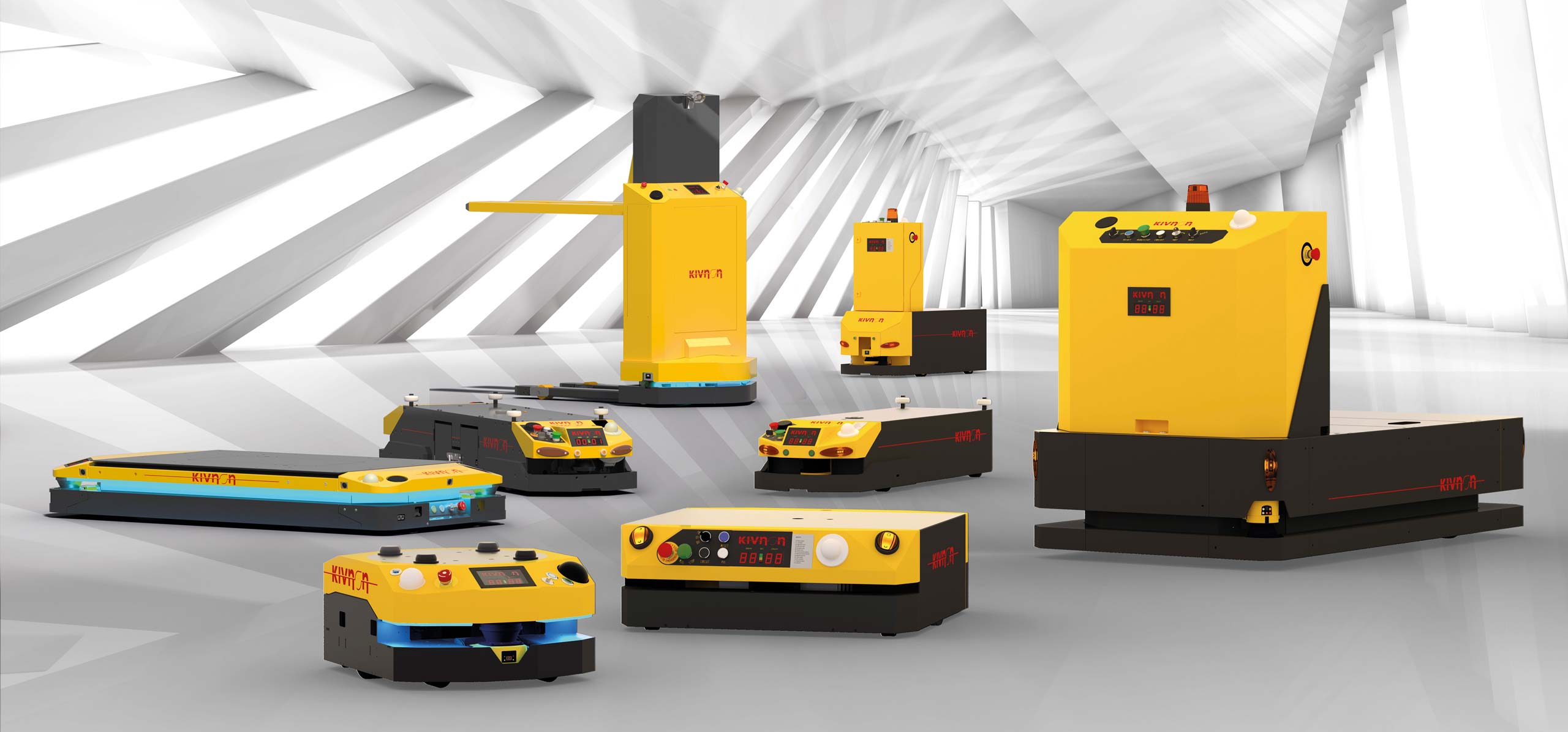 Automated guided vehicles (AGVs/AMRs) | Kivnon