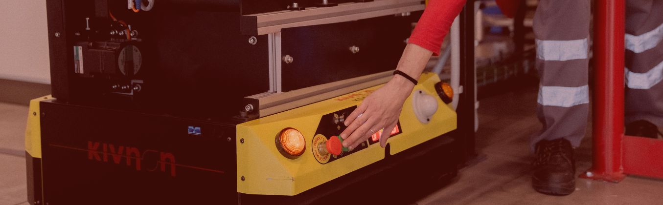 Ensure safety operations with Kivnon's mobile robots